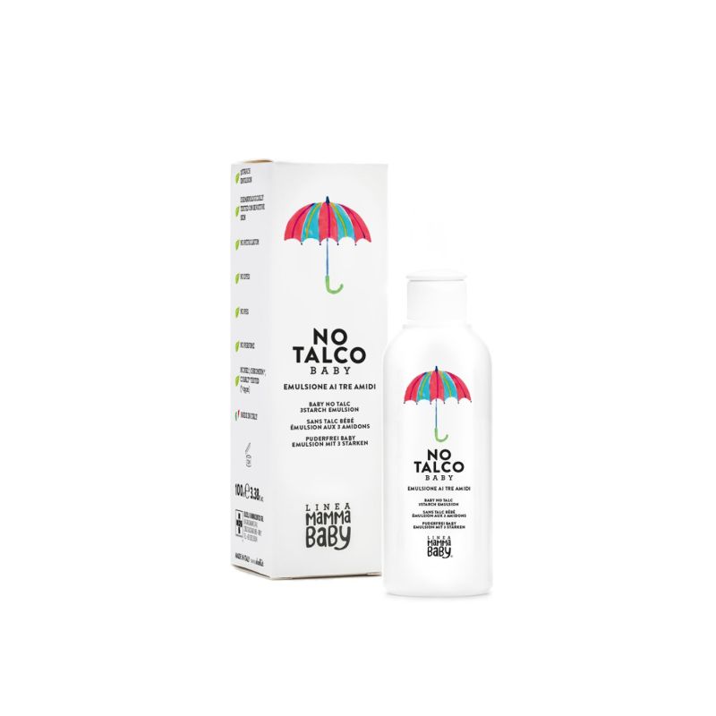 No Talco Baby Emulsione Crema ai 3 amidi Linea Mamma Baby